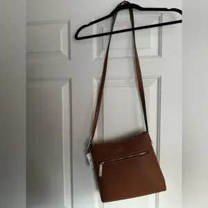 kate spade | Bags | Kate Spade Brown Crossbody Bag Large Swingpack In ...